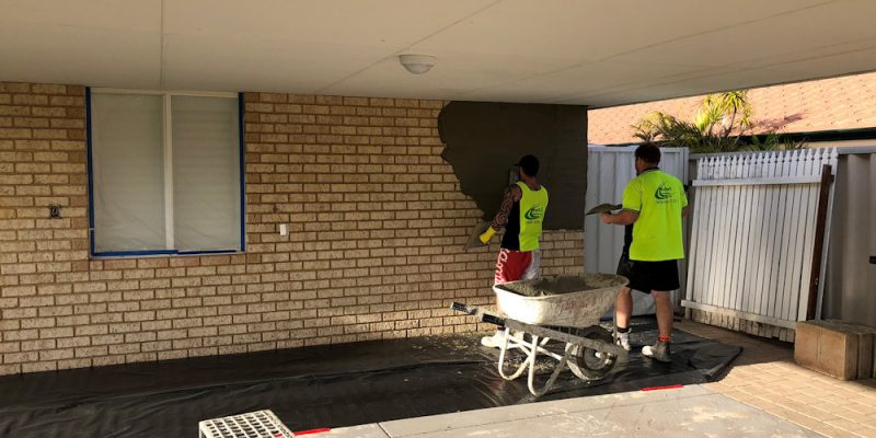 Render – Sand Finish - Proset Plastering Perth WA